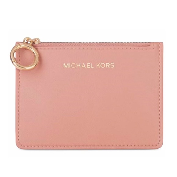 Michael Kors | Bags | New Michael Kors Light Pink Attachable Card Case ...